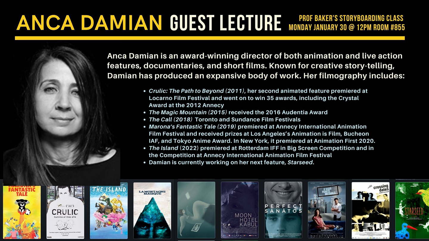 UGFTV Animation Guest: Anca Damian